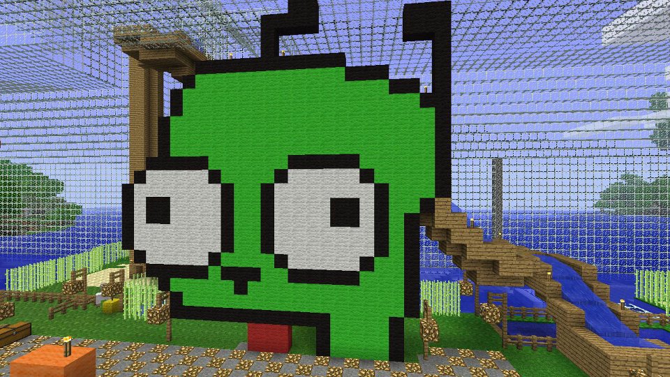 PANDA-emic: Minecraft Pixel Art!