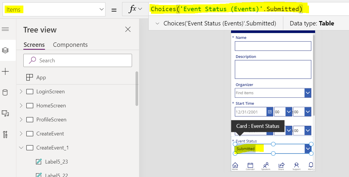 Arpit's Dynamics 365 Blog: Canvas Apps - Auto populate Option Set value ... Arpit's Dynamics 365 Blog: Canvas Apps - Auto populate Option Set value ...