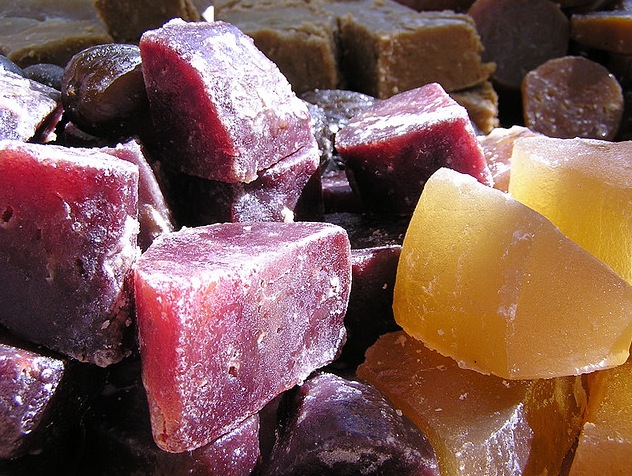 dulces típicos de México : Camote cristalizado.