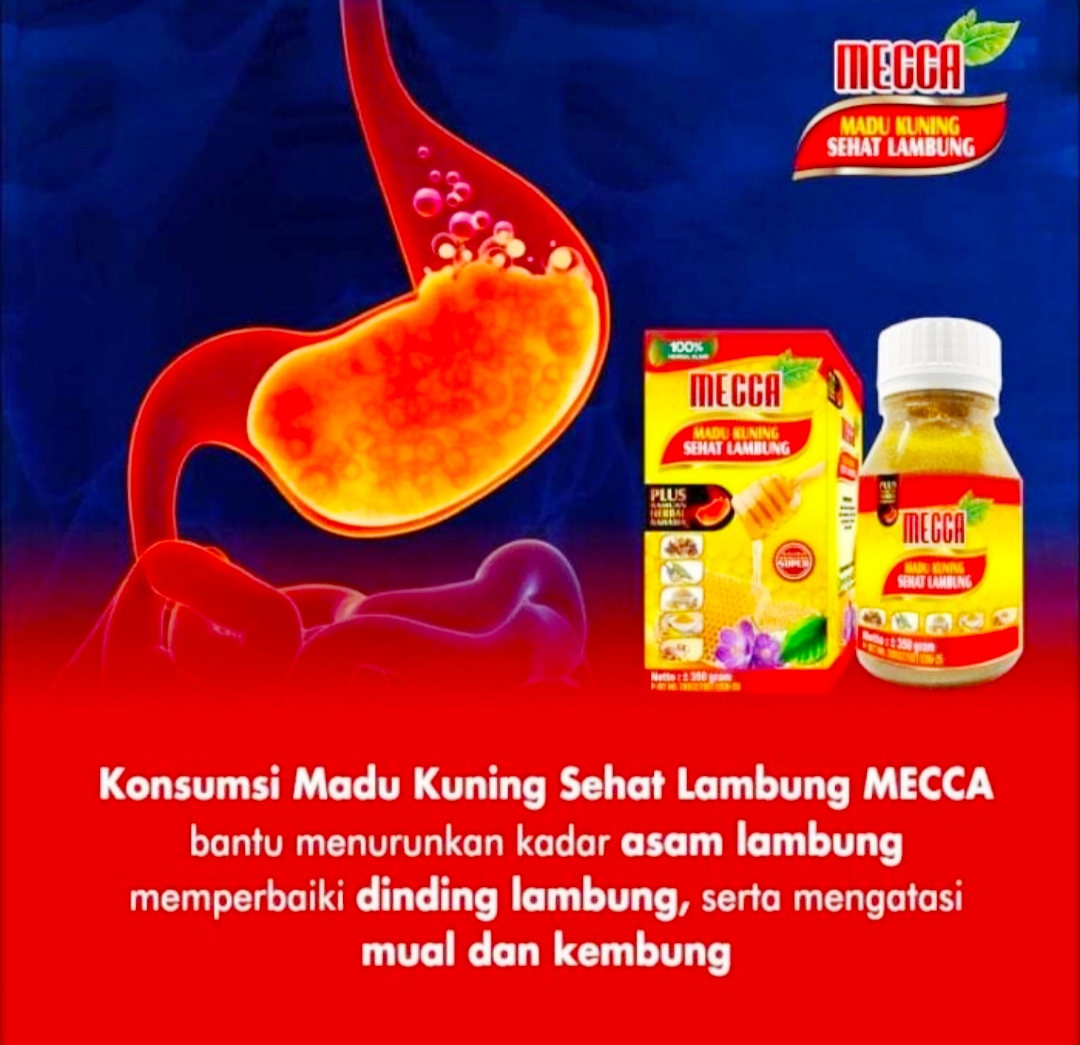 Jual Madu Kuning Sehat Lambung MECCA (ATTAUBAH) di Surabaya - Alami ...