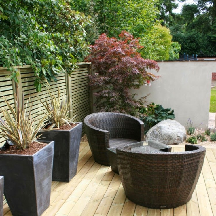 Modern Garden Design Examples - Planters As Accent | Houzz Home