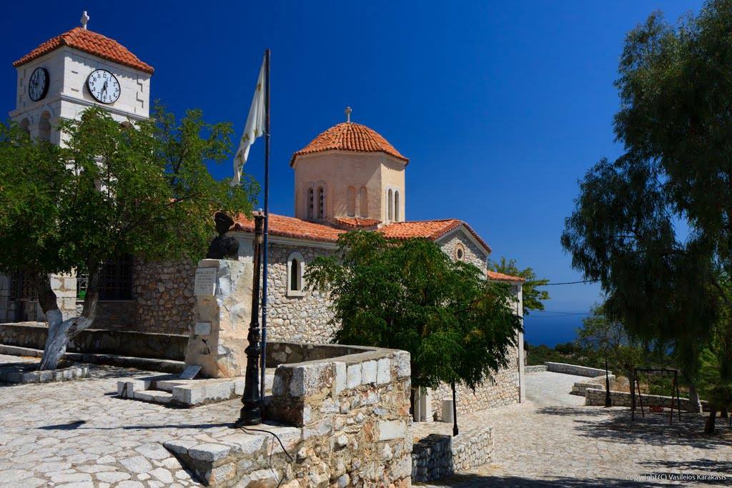 ΝΑΟΙ ΣΤΗ ΜΑΝΗ: ΛΑΓΙΑ (ΚΟΙΜΗΣΗ ΘΕΟΤΟΚΟΥ)