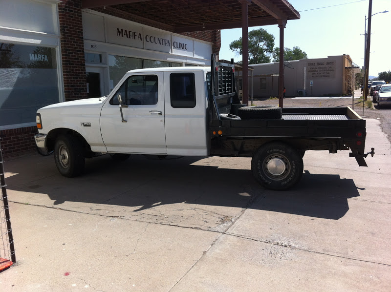 autoliterate: home on the range: Texas ranch trucks