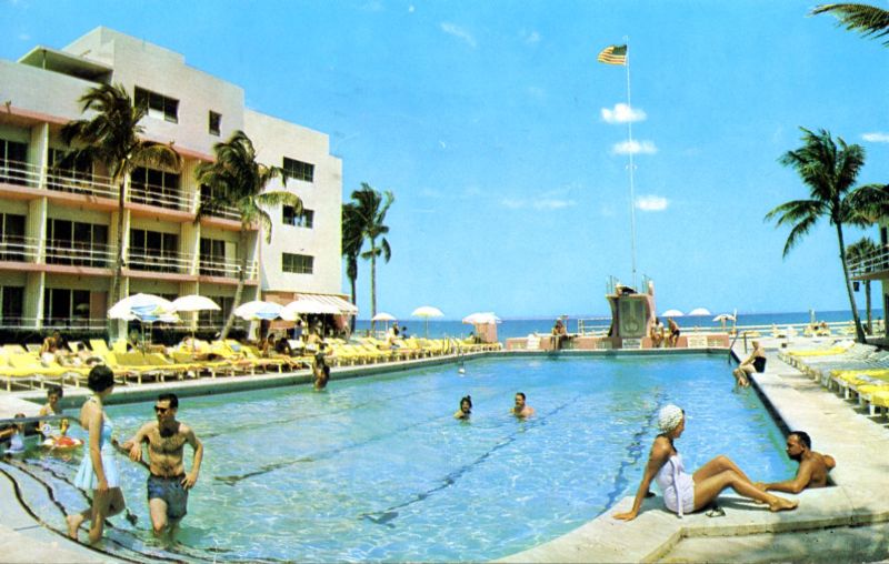 Swimming Pools of Florida Hotels in the 1950s and ’60s Through ...