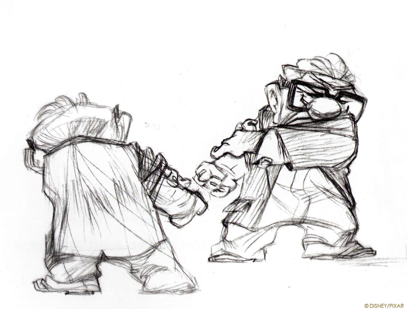 Living Lines Library: Up (2009) - Character Design