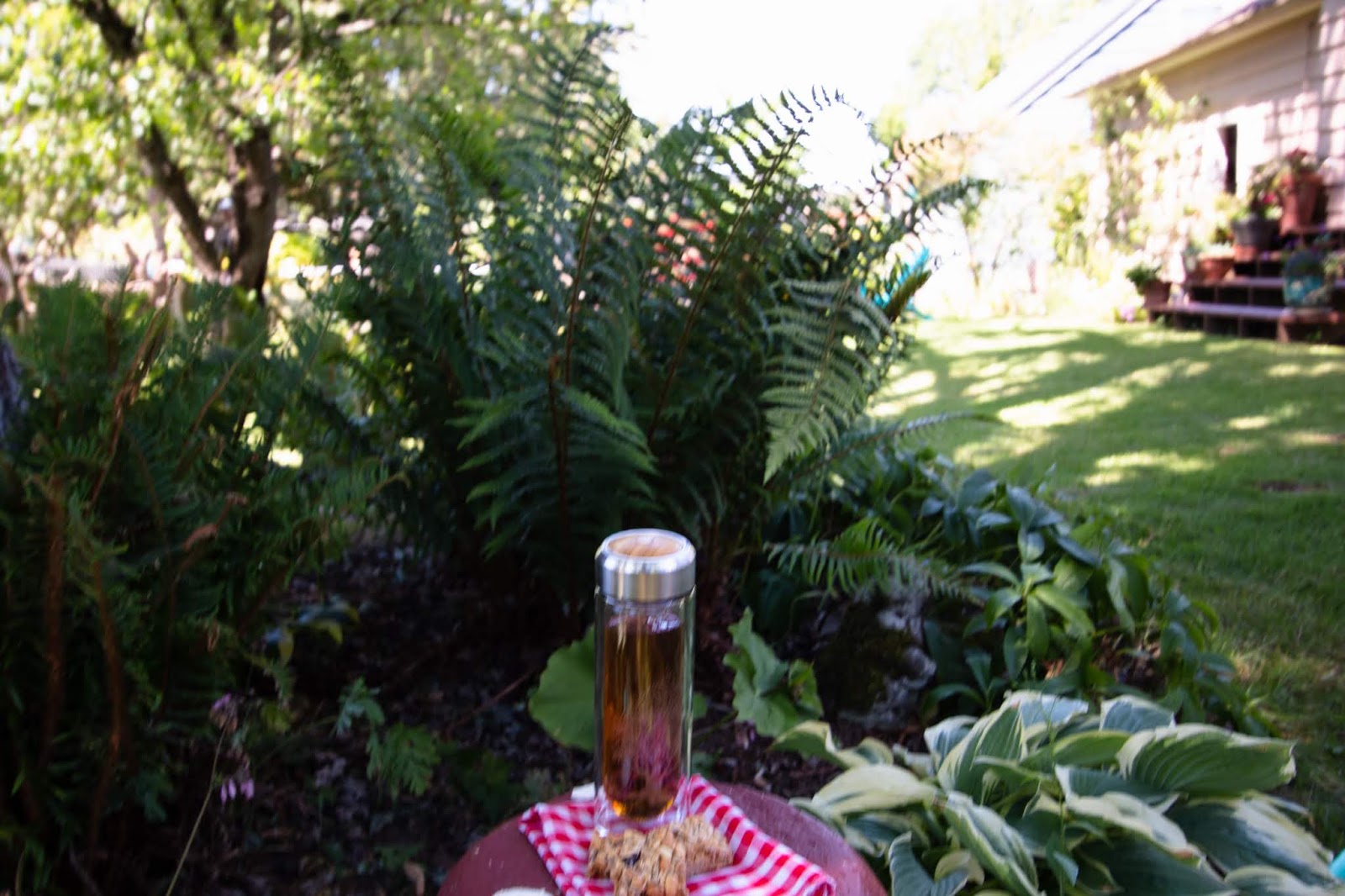 Delights of the Heart: Tea Outdoors and a Recipe