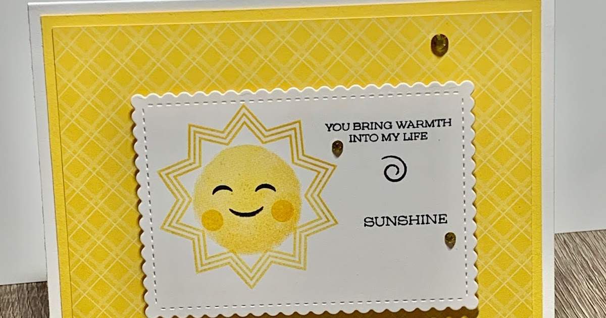 Creative Stamper : Sharing Sunshine Card