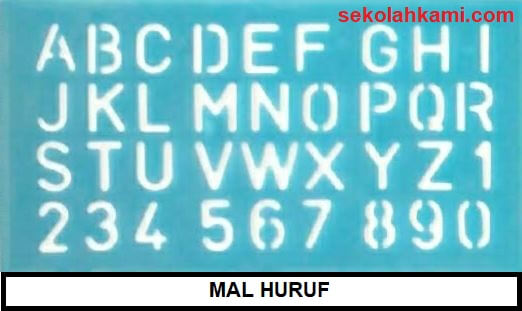 Fungsi Dan Macam Macam Mal Pada Gambar Teknik - Teknik Otomotif