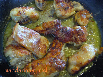 Conejo en salsa agridulce. | Mandarinas y miel