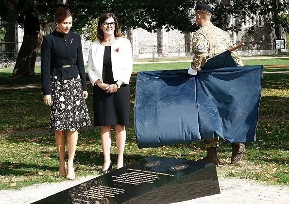 Crown Princess Mary attended the opening of the Australian War Memorial