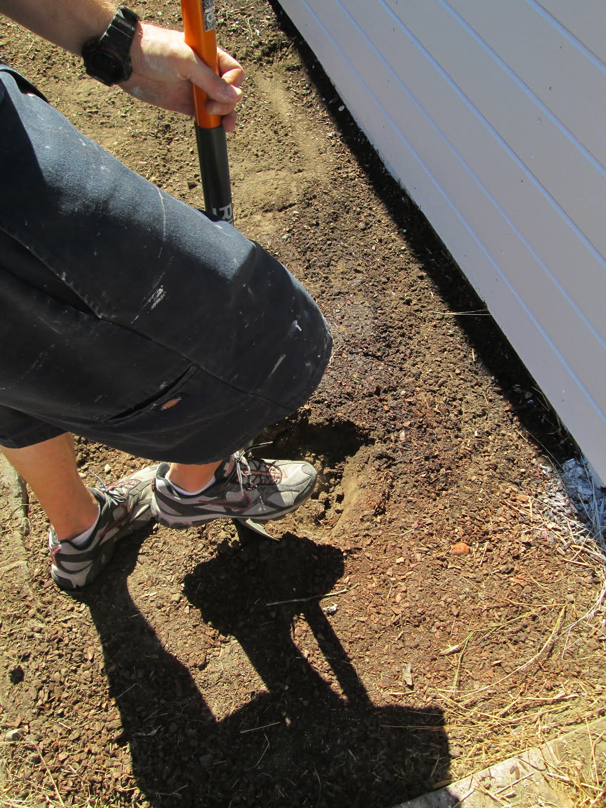 Stay Off Feet = Refinish Garage