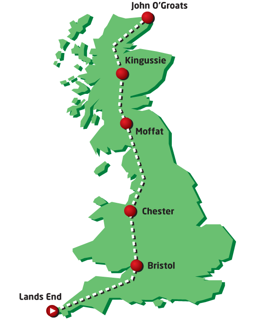 CRAIGS LEJOG 2014