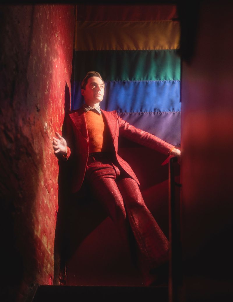 Jim Parsons para Iris covet Book en fotos de Dennis Tejero