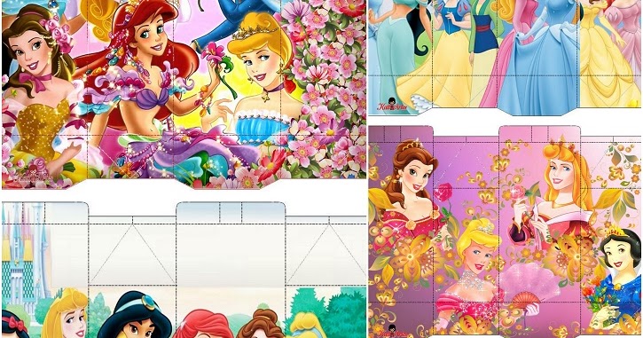 Disney Princess Free Printable Boxes. - Oh My Fiesta! in english