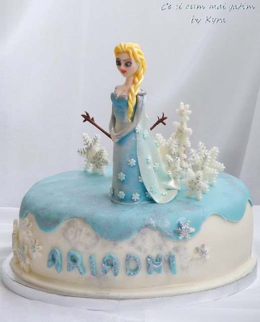 Ce si cum mai gatim: Tort Frozen - Elsa si Olaf