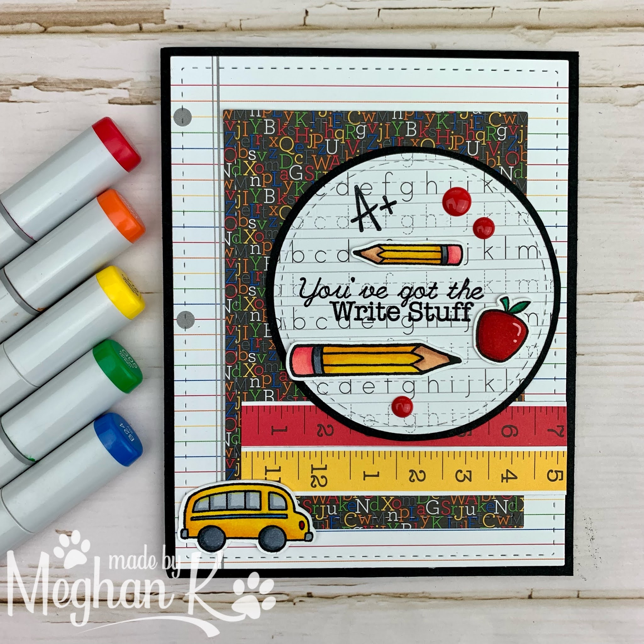 Made By Meghan K: You've Got the Write Stuff