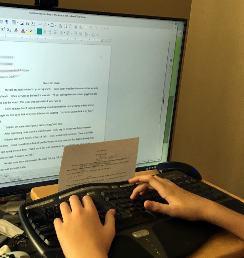 Imaginative Homeschool: Quick Typing Tip