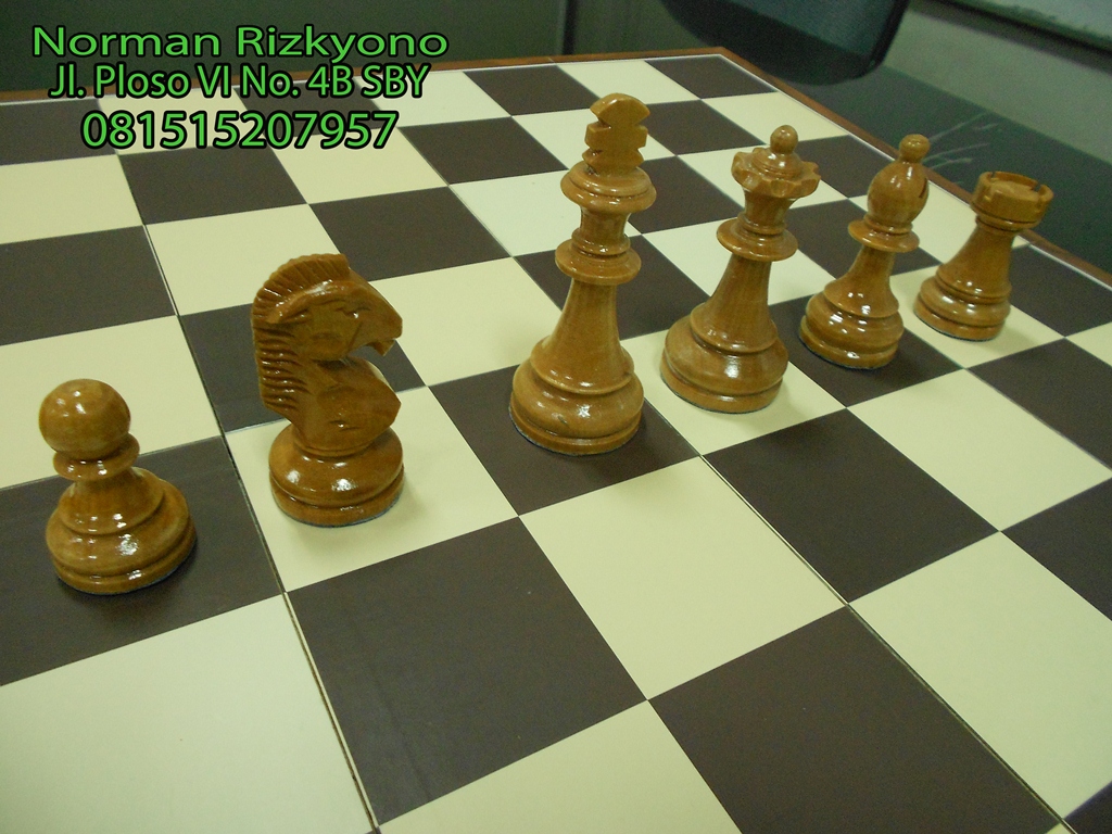 BUAH CATUR KAYU TIPE GRECO ~ GROSIR CATUR