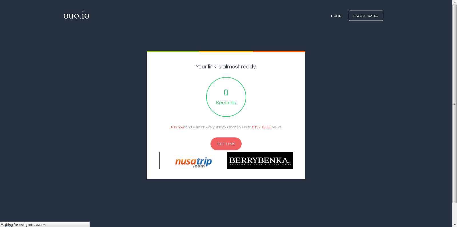 Cara Download file yang melewati situs ouo.io