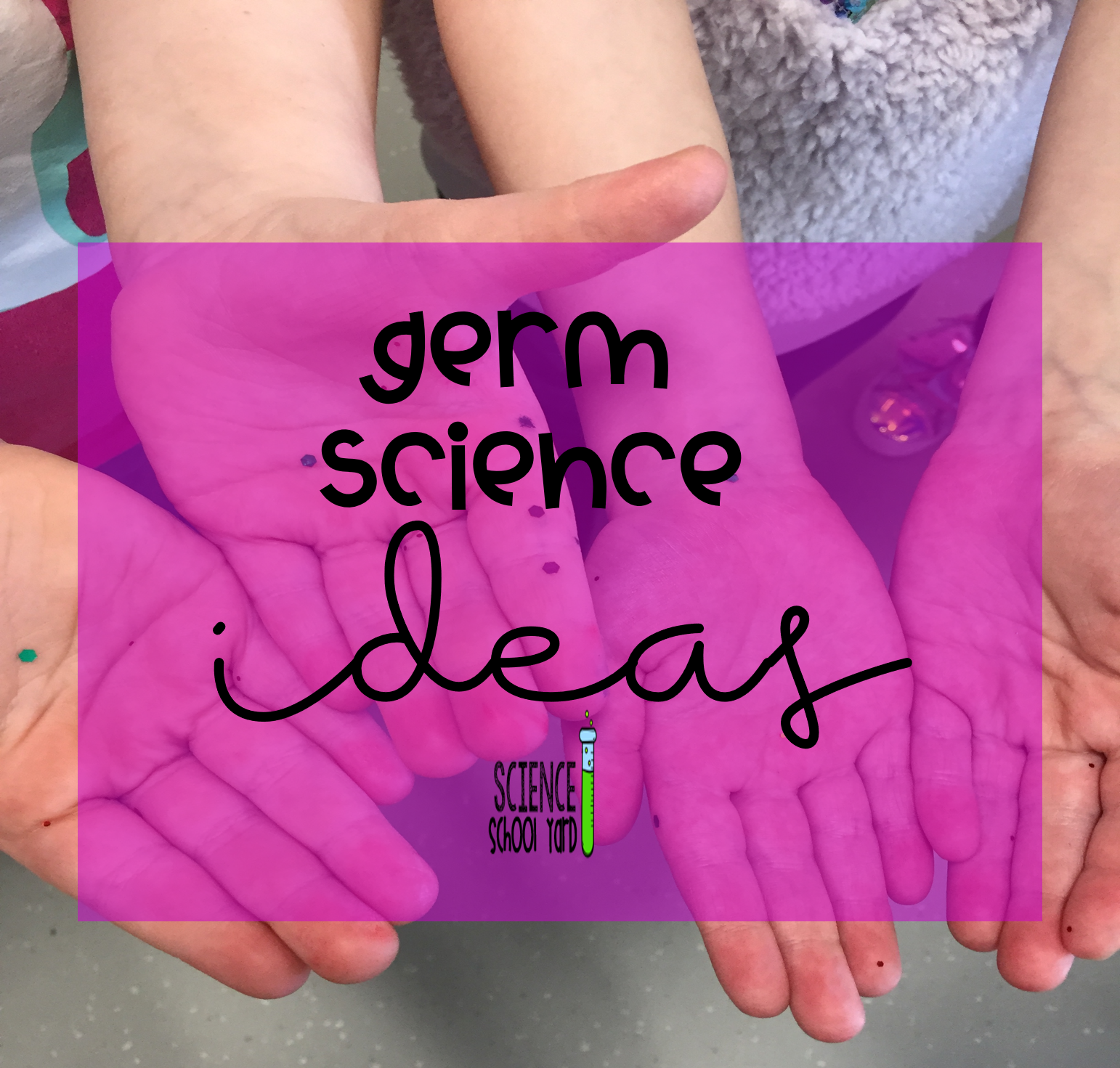 Germs And Bacteria On Hands