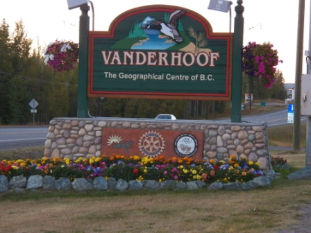 ALASKA/CALGARY 2012: Day 60: Travel to Vanderhoof, BC