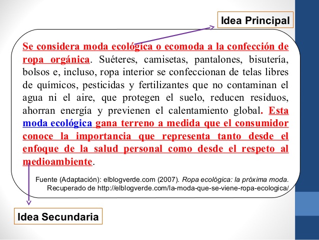 Orientaciones de la Profe Dolores: IDENTIFICO IDEA PRINCIPAL DE UN TEXTO