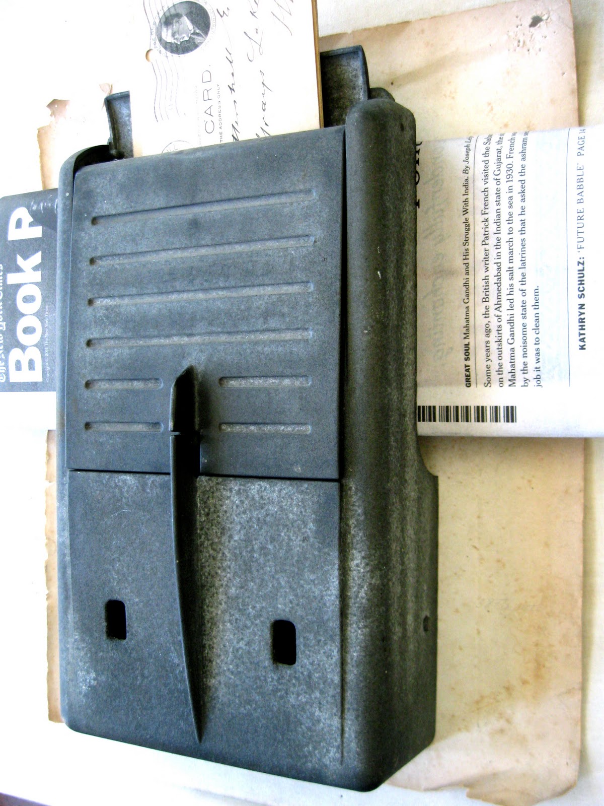 anything goes here: When Does a Mailbox look like a 1930's RocketShip?