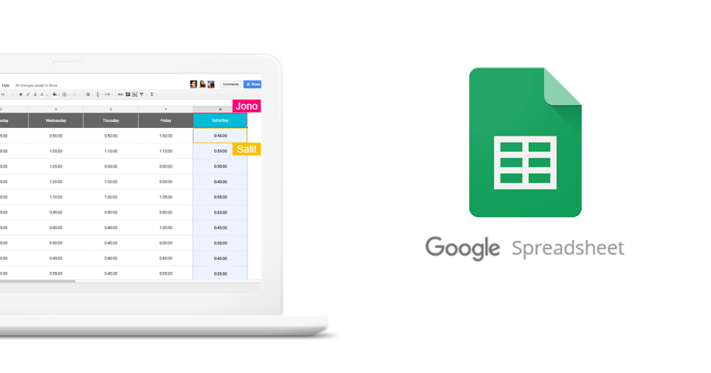 Kumpulan Elemen Formula dalam Google Spreadsheet