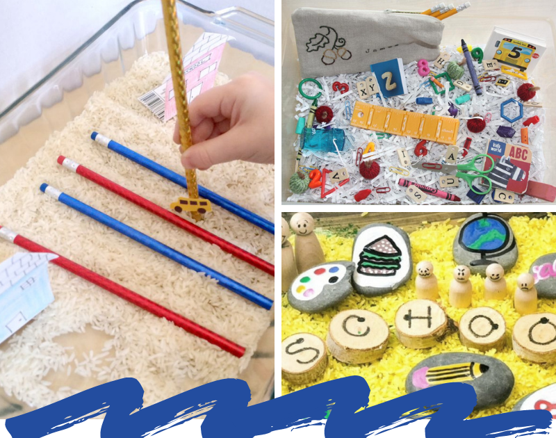 Back to School Sensory Bins for Kids | And Next Comes L - Hyperlexia ...