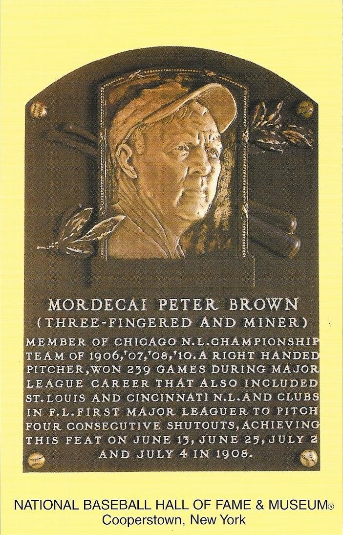 Mordecai (Three Fingers) Brown