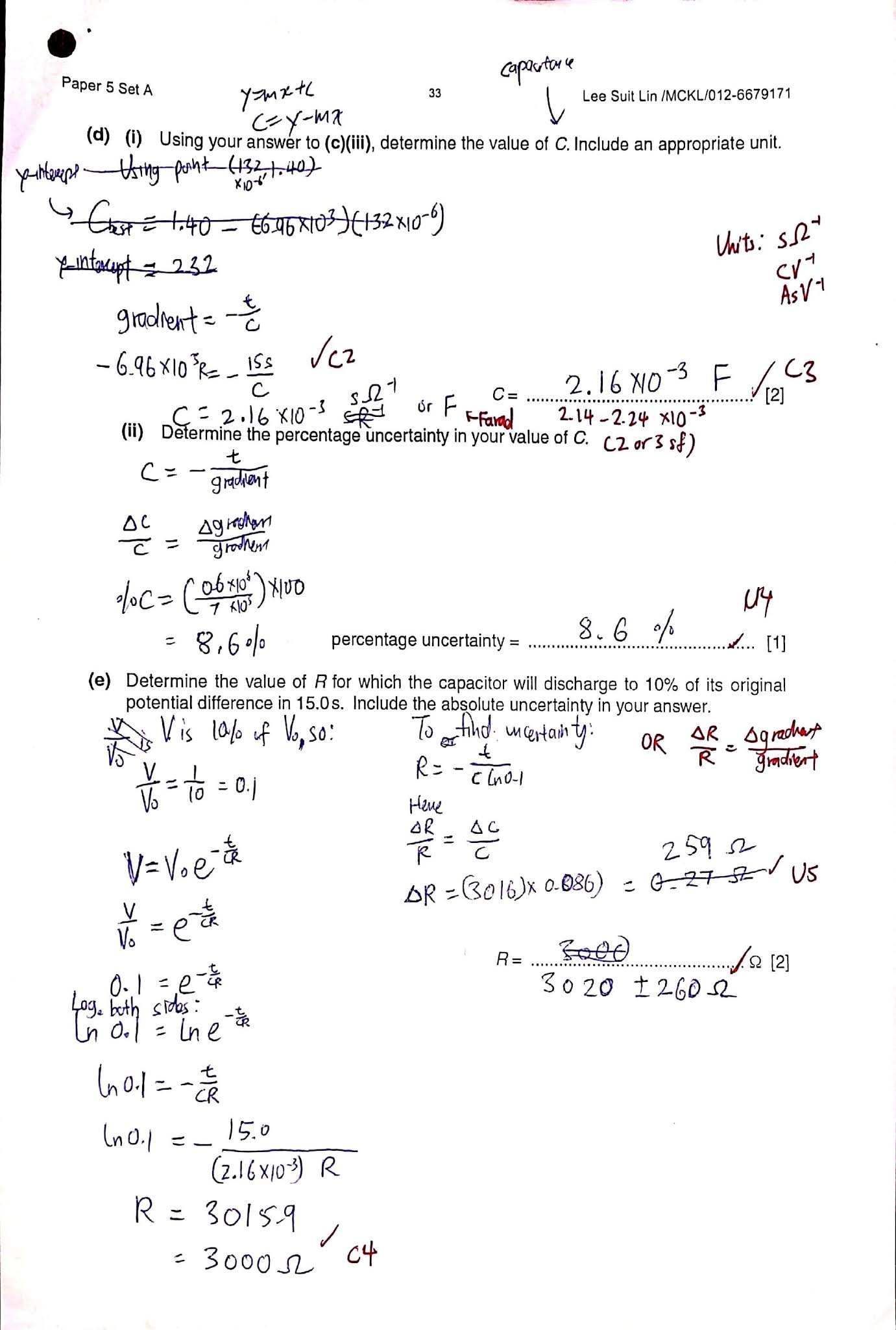 Cambridge A Level Physics: 2010