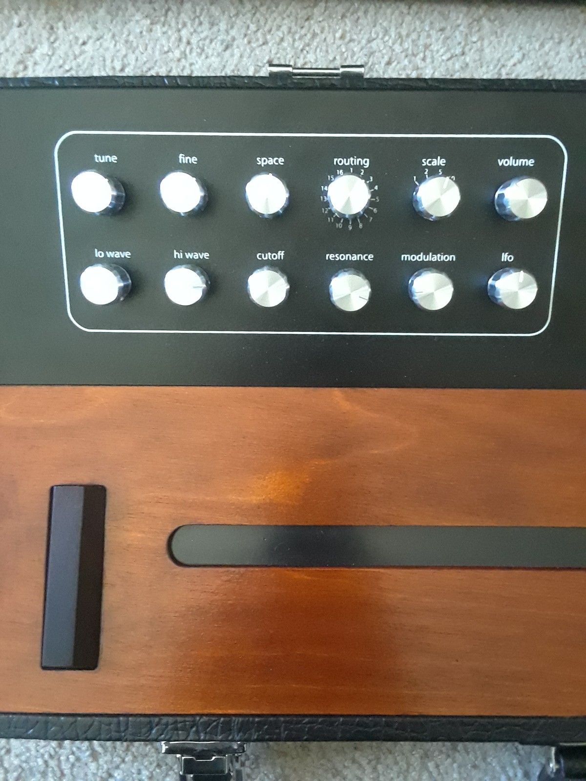 MATRIXSYNTH: Eowave Persephone Mk 2 Analog Ribbon Synthesizer