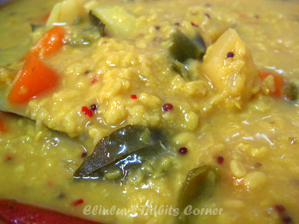Elinluv's Tidbits Corner: Dhal Curry