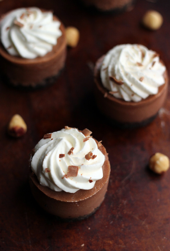 Mini Nutella Cheesecakes - Confessions of a Confectionista