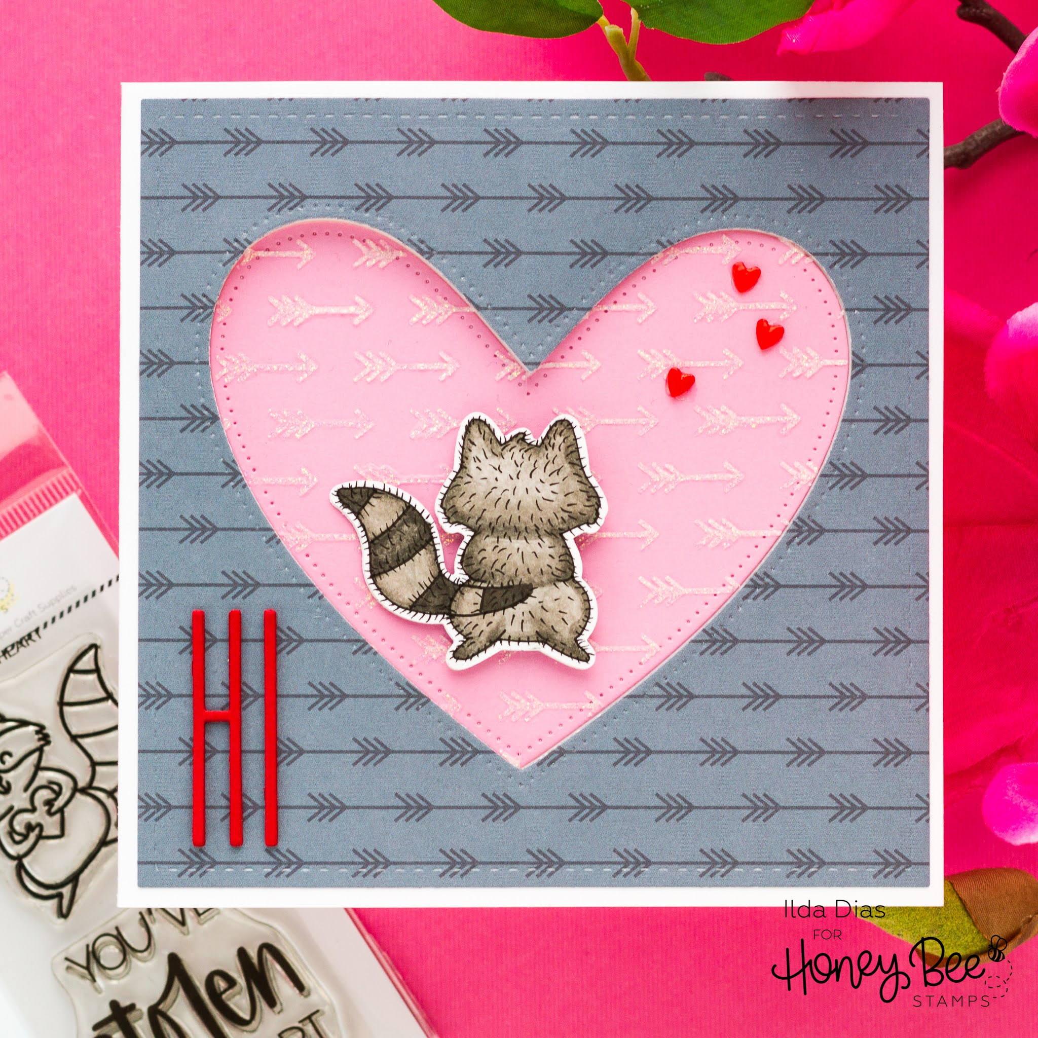I Love Doing All Things Crafty: Stolen My Heart - Valentine Raccoon ...