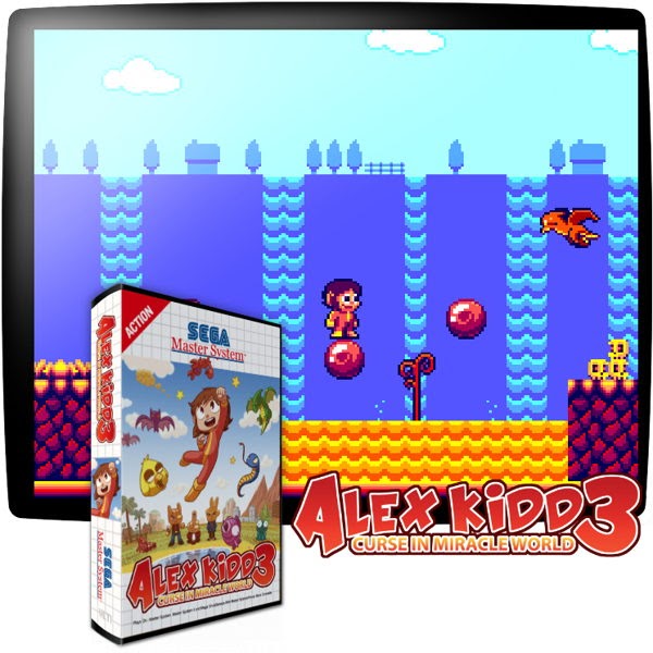 Alex Kidd 3 - Curse In Miracle World para Sega Master System | Retro ...