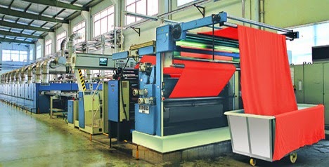 Process Flow Chart of Textile Finishing