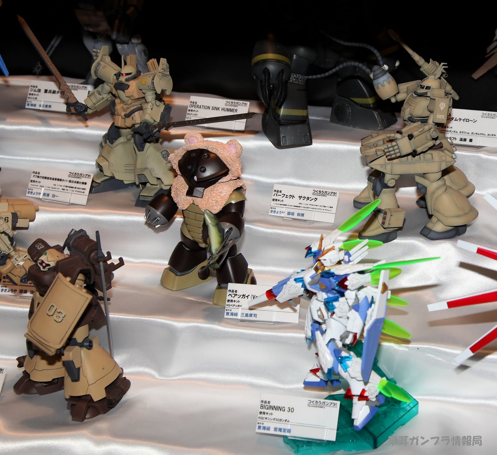 GUNDAM GUY: Gunpla Builders Display Section - Large Images From The ...