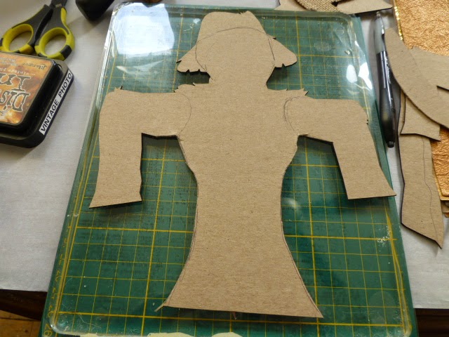 Dianna's Crafts Blog: Steampunk Scarecrow Girl by Dianna