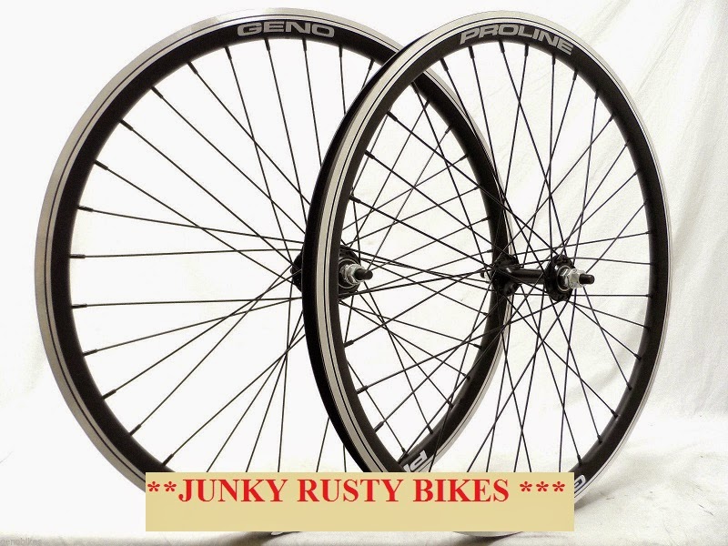 Junky Rusty Bikes Blog: We Custom build wheels 24" 26" 700c with many ...