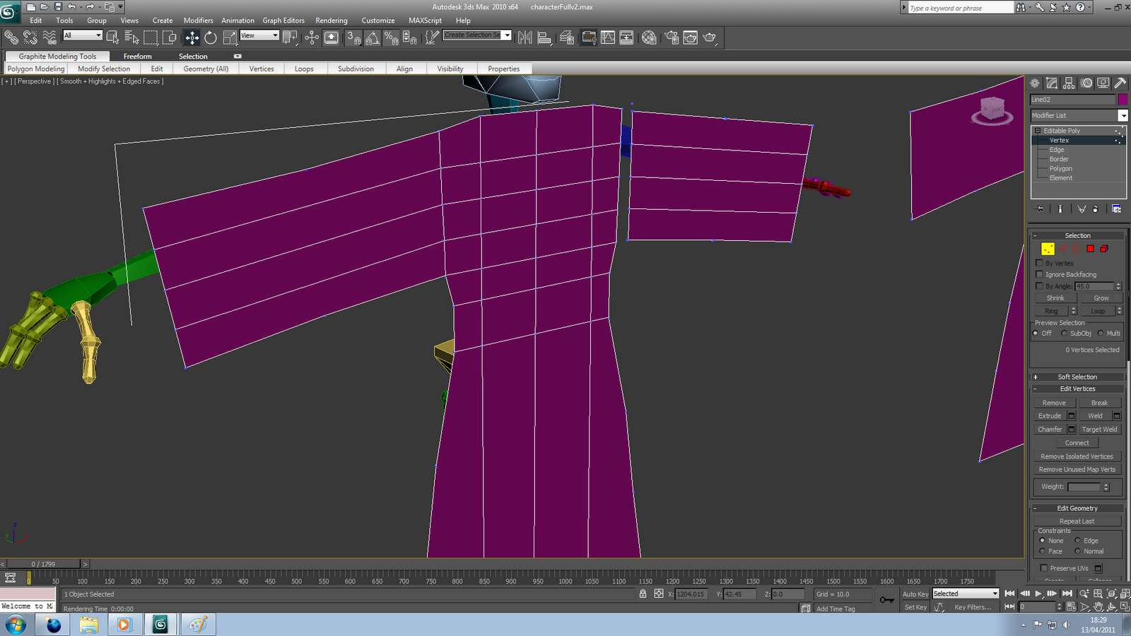 3D Character Animation 2011: Character Body Design part4.