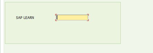 SAP : Dynamic Text for Text field in Module Pool.