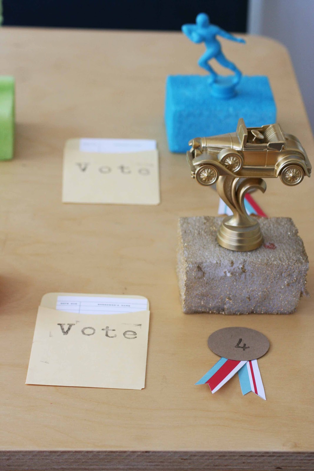 Picnics in the Park: Diorama Party Part 3: "Home Made" Trophies and ...