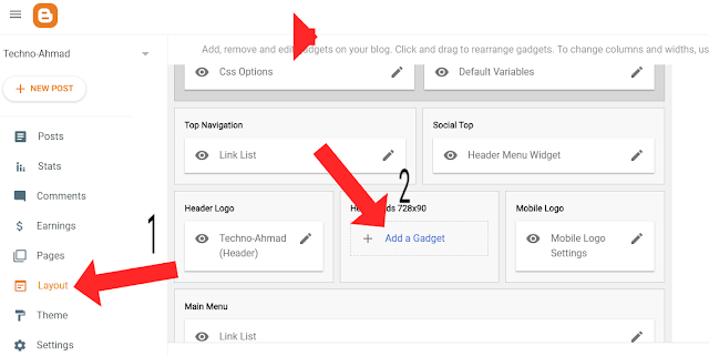 Add Responsive & stylish contact us widgets for blogger | techno-ahmad