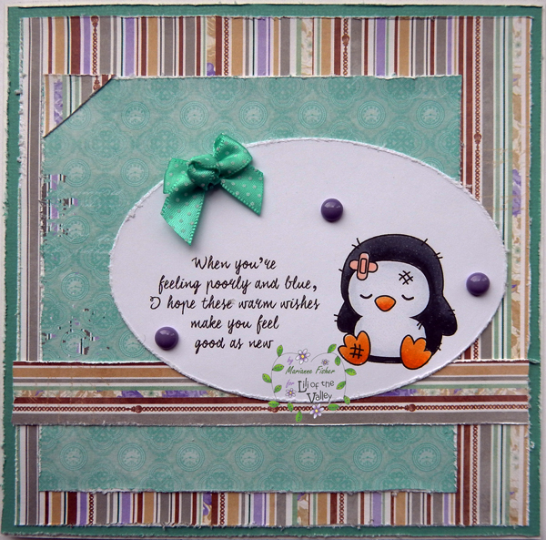 Marianne's Craftroom: Poorly penguin