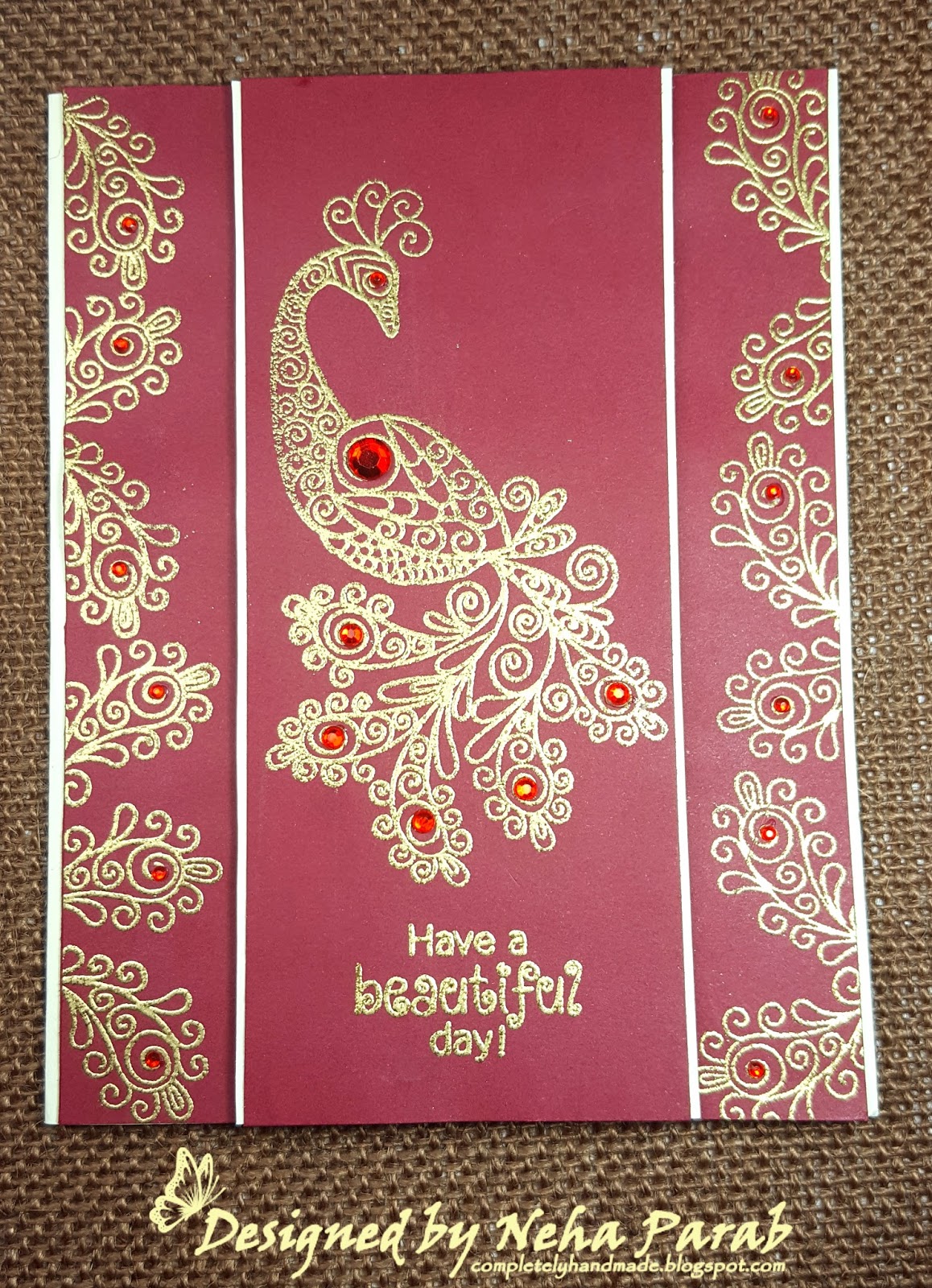 Newton's Nook Designs: Peacock Card Duo by August Guest Designer Neha Parab