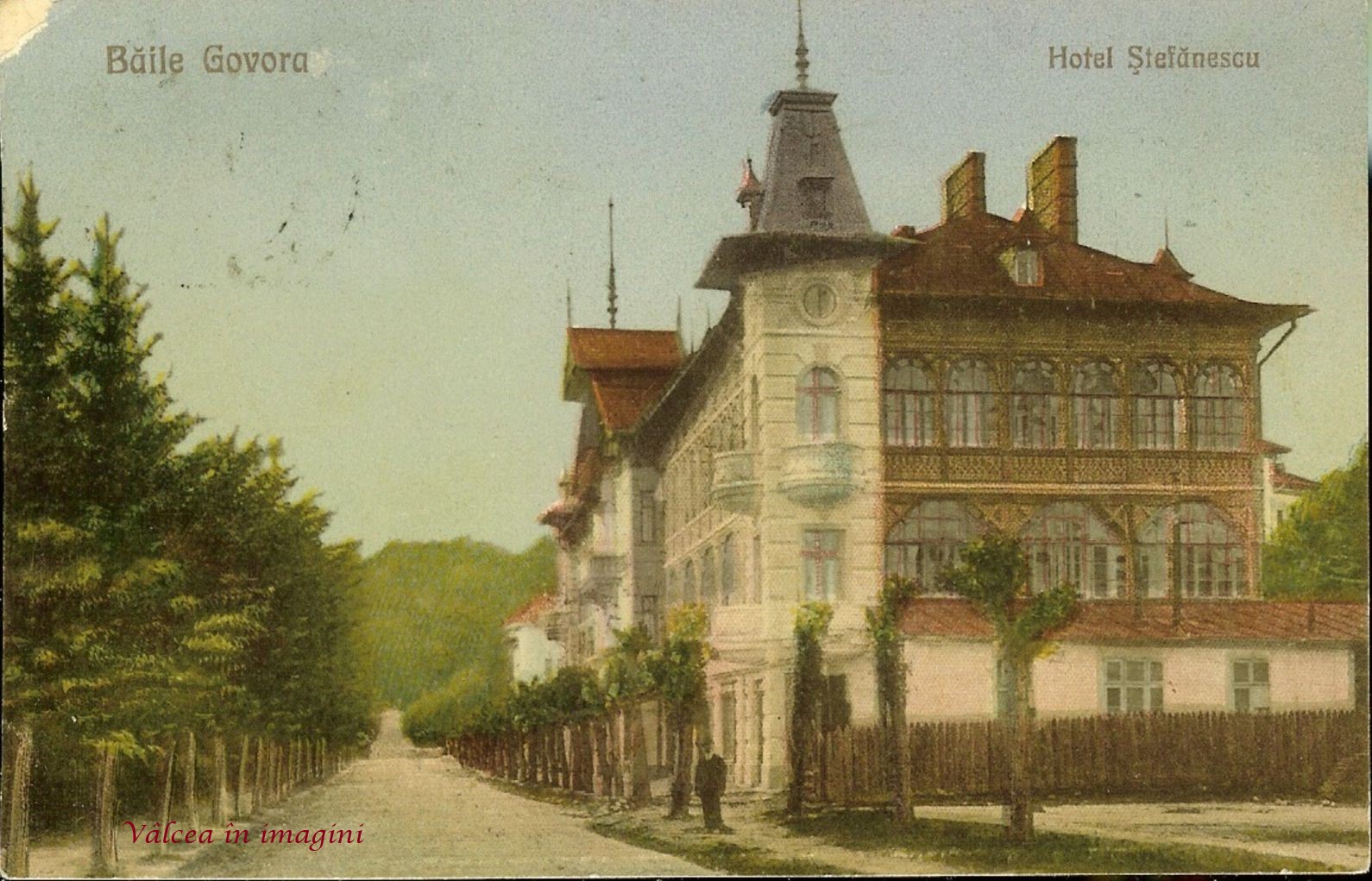 BĂILE GOVORA acum un secol (1924)