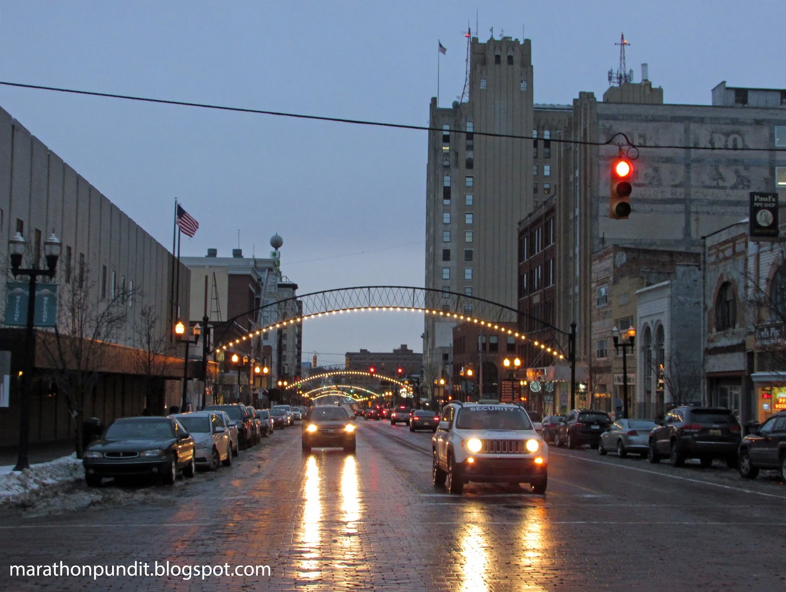 Marathon Pundit: (Photos) Downtown Flint in winter