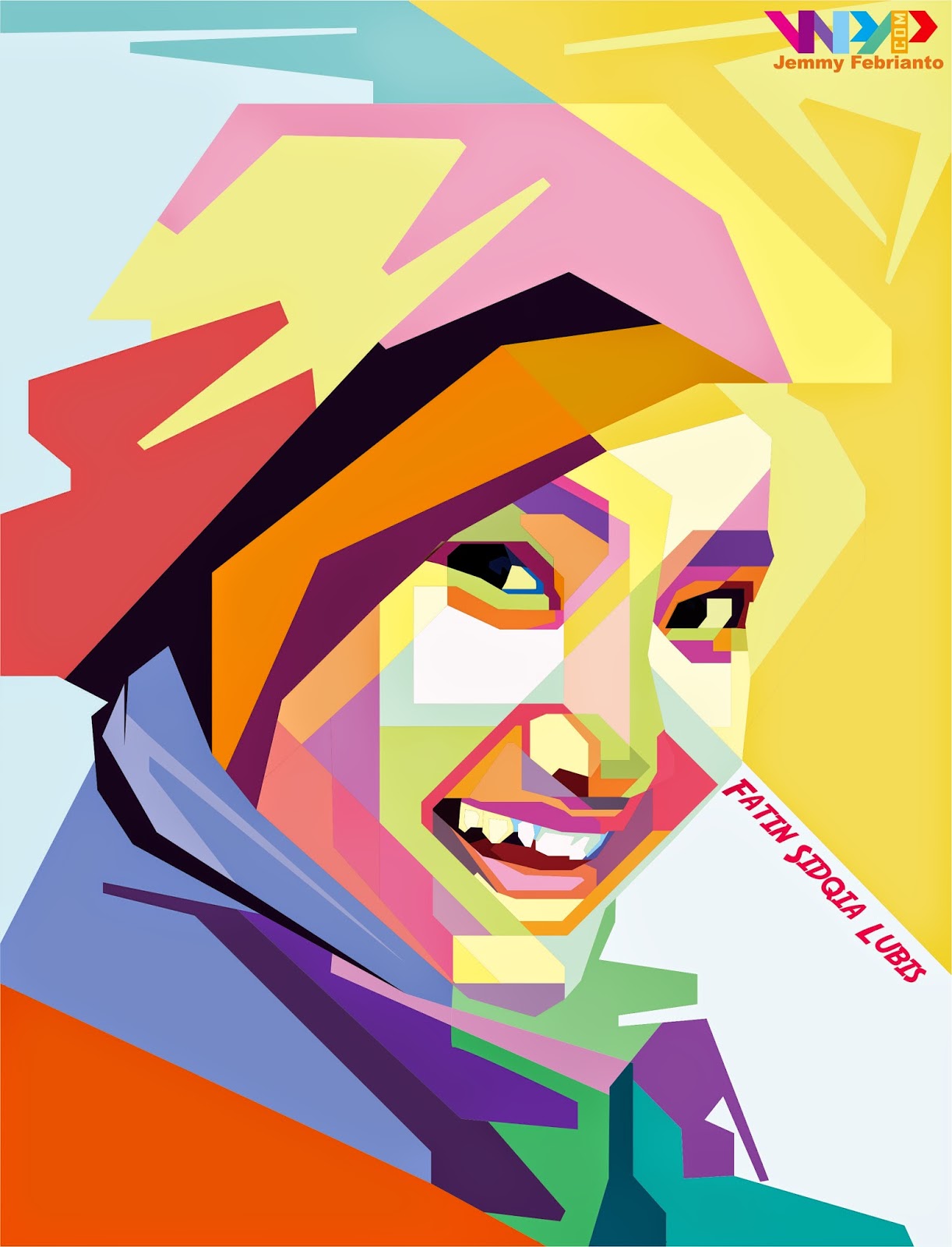 Galery WPAP ( Wedha's Pop Art Potrait ) J'Art - IT Design