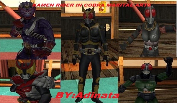 Kamen Rider in Cobra Marital Arts | GTAind - Mod GTA Indonesia